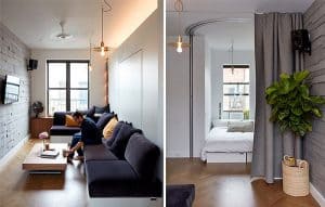 50 Studio Apartment Design Trends 2021 - New Decor Trends